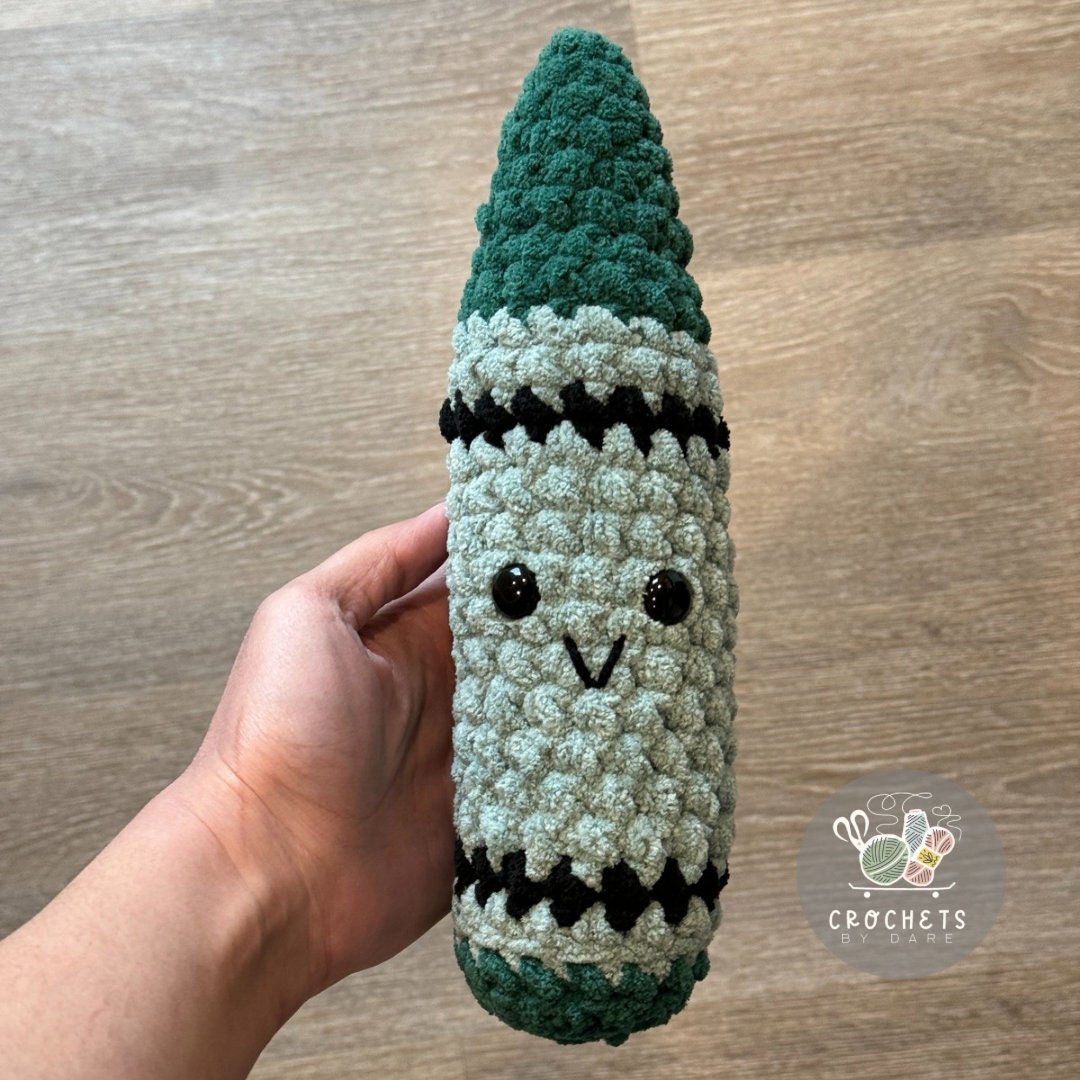Crayon Crochet Plushie [made to Order], Teacher Appreciation Amigurumi ...