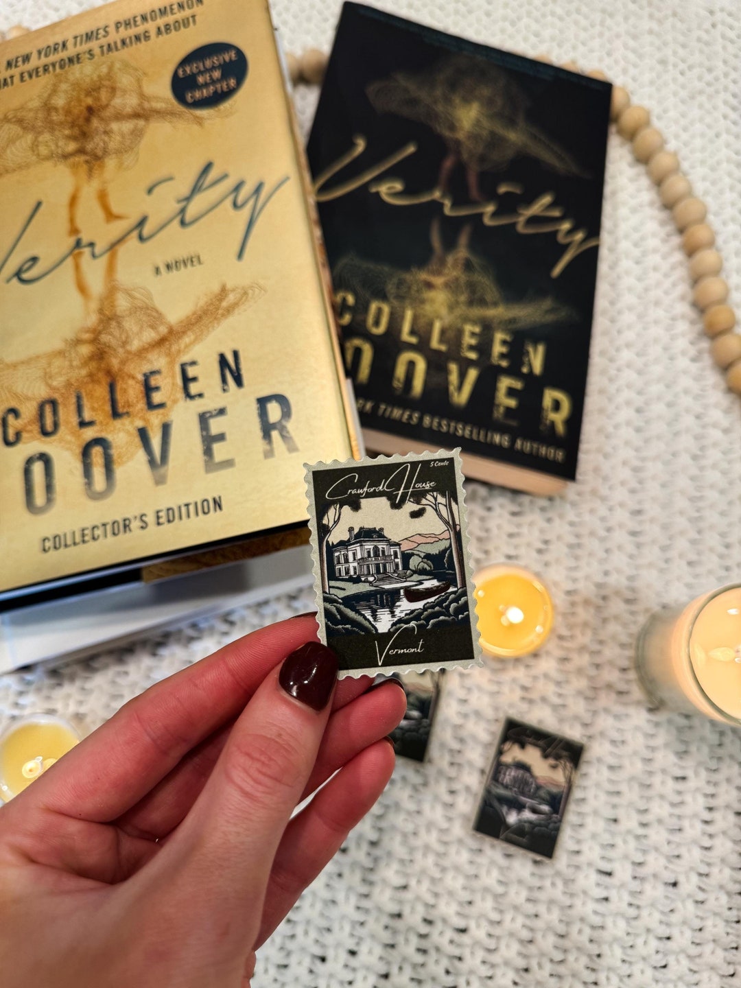 Verity Posatge Stamp Vinyl Sticker| Crawford House | Vermont Decal ...