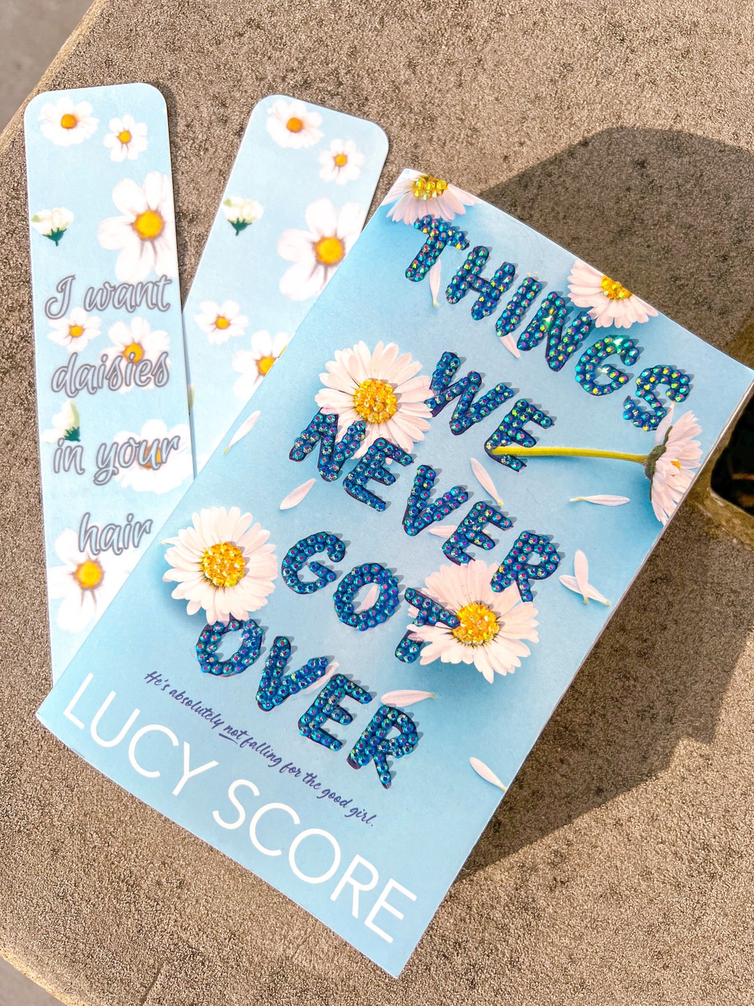 Custom Bedazzled Things We Never Got Over Book, Book Tok, Book Club ...