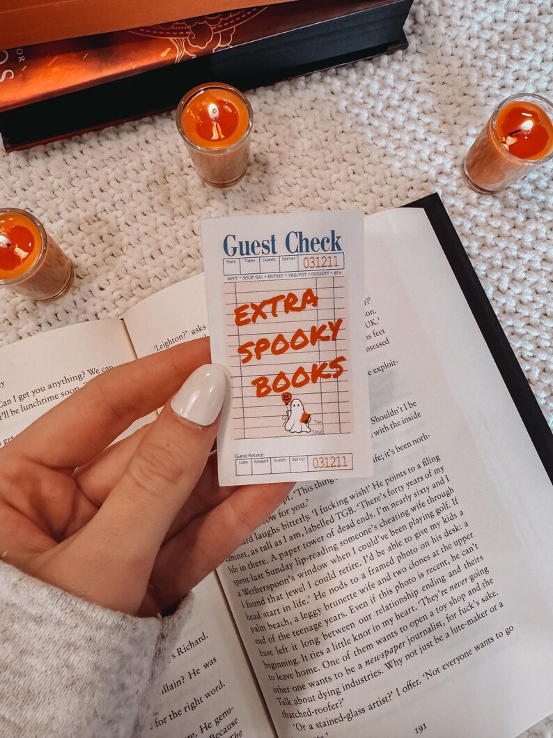 Extra Spooky Books Vinyl Sticker | Guest Checkout Design | Halloween ...