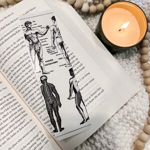 Skeleton Handmade Bookmark | Funny Nurse Gift | Healthcare Worker | Med ...