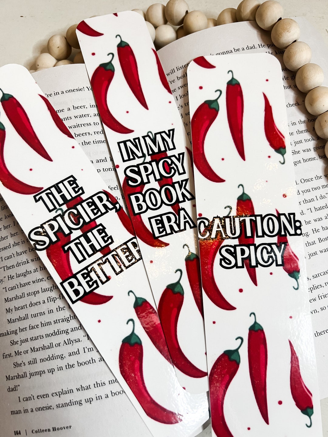 Spicy Bookmarks | Handmade Laminated Bookmarks | Smut | Romance Books ...