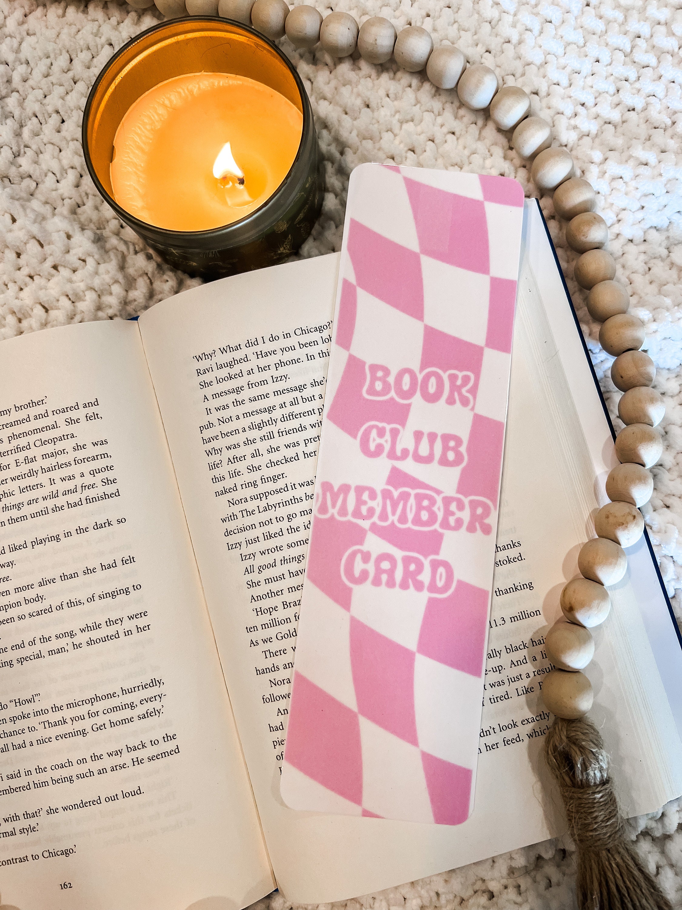 Book Club Member Card Bookmark Gift for Book Lover Bookish Things ...
