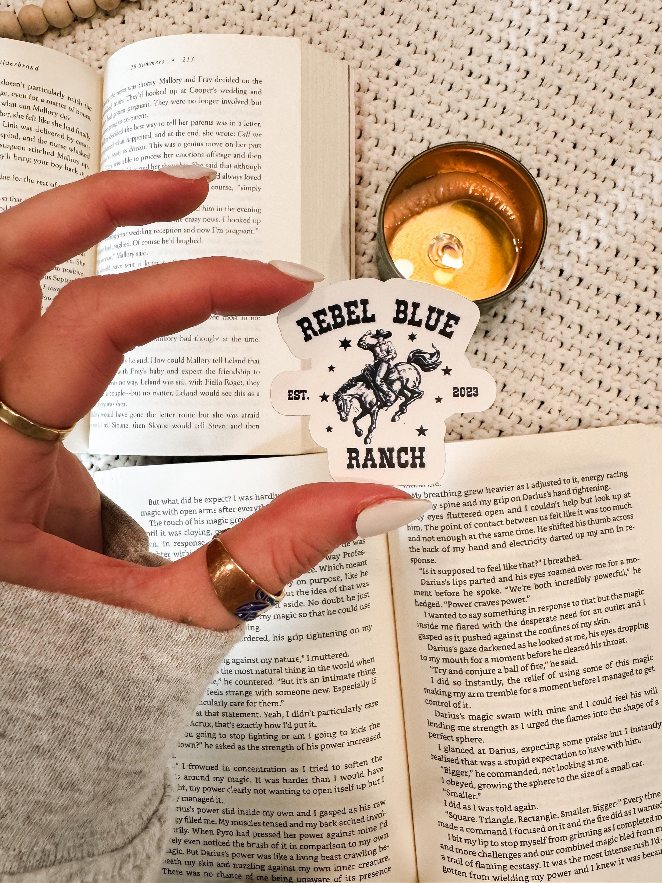 Rebel Blue Ranch Sticker | Done and Dusted | Cowboy Romance | Kindle ...