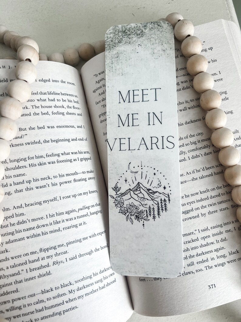 A Court of Thorns and Roses Bookmark | Velaris | Sarah J Maas | ACOTAR ...