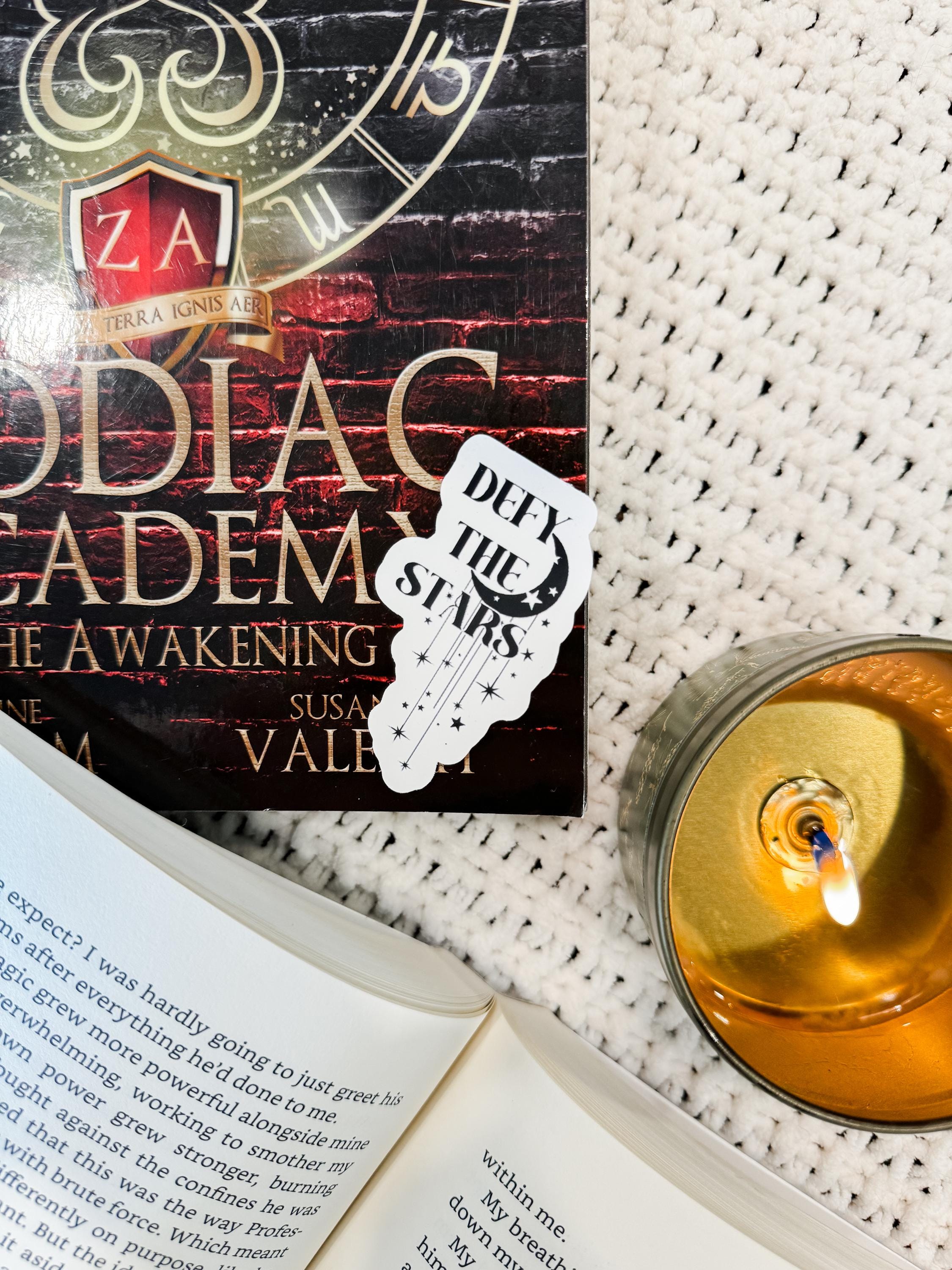 Zodiac Academy Defy the Stars Sticker Kindle Sticker Laptop Decal ...