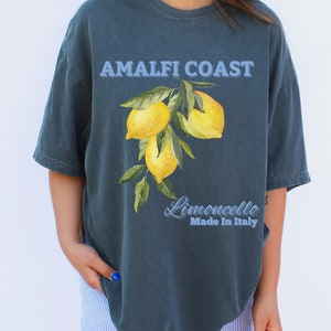 Amalfi Coast Limoncella T-shirt | Made in Italy | Comfort Colors ...