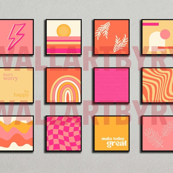 Orange Pink Yellow - Etsy