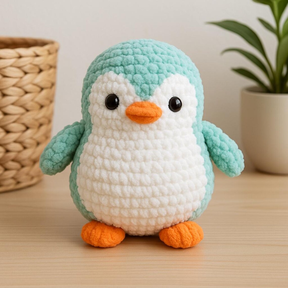 Crochet Penguin Pattern - Amigurumi Plush PDF Tutorial - Soft Toy DIY ...
