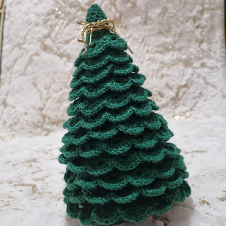Festive Crochet Magic: Handmade Christmas Tree Pattern | Step-by-step ...