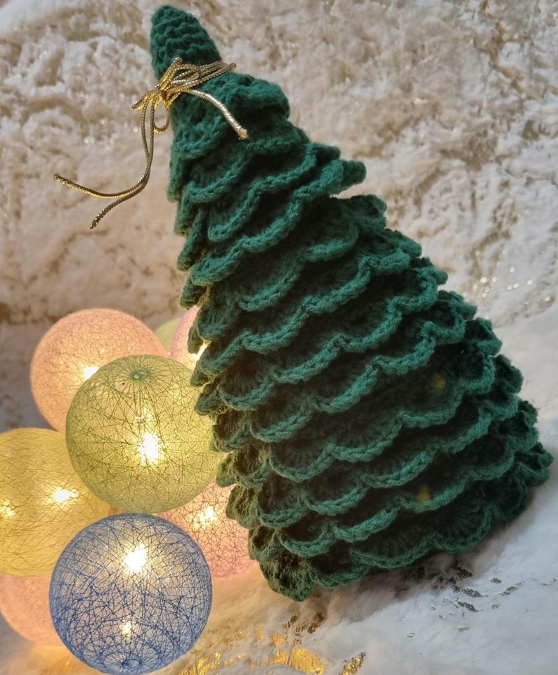 Festive Crochet Magic: Handmade Christmas Tree Pattern | Step-by-step ...