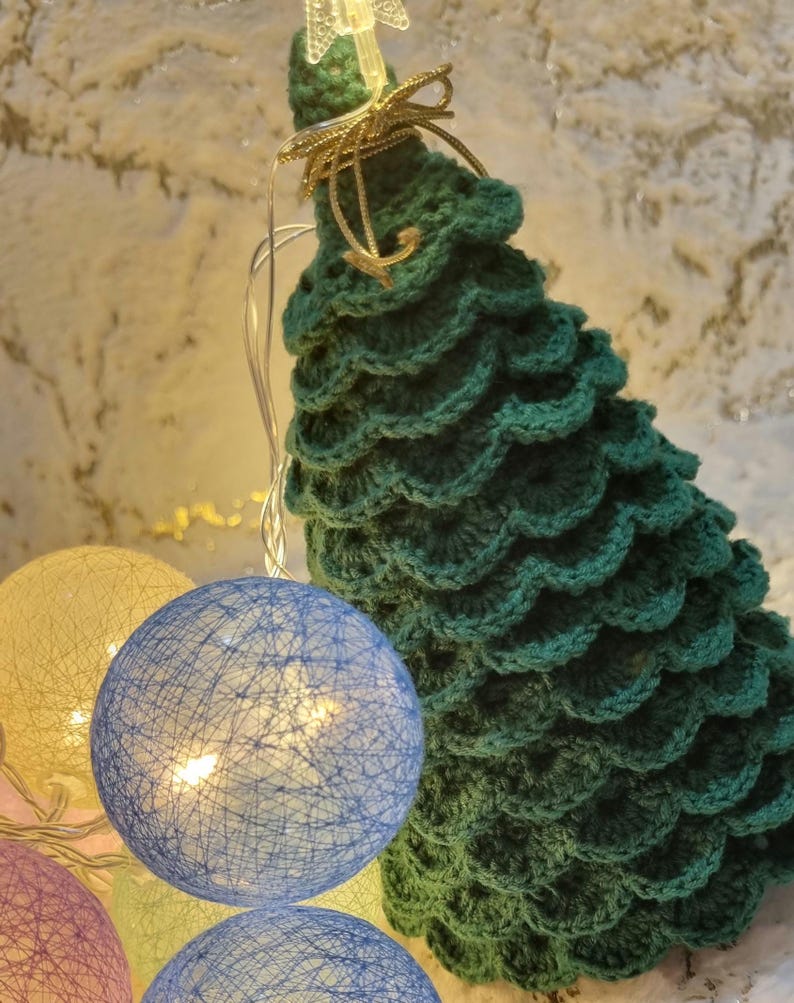 Festive Crochet Magic: Handmade Christmas Tree Pattern | Step-by-step ...