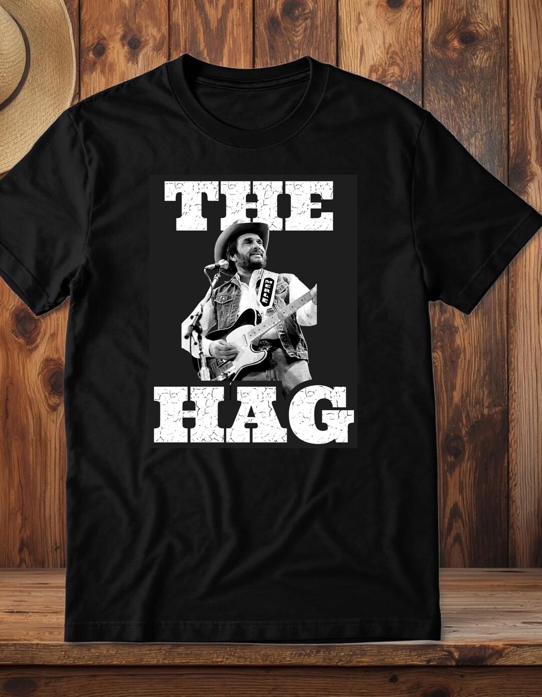 Merle Haggard Retro Tee: Vintage Country Music Fan Shirt - Etsy