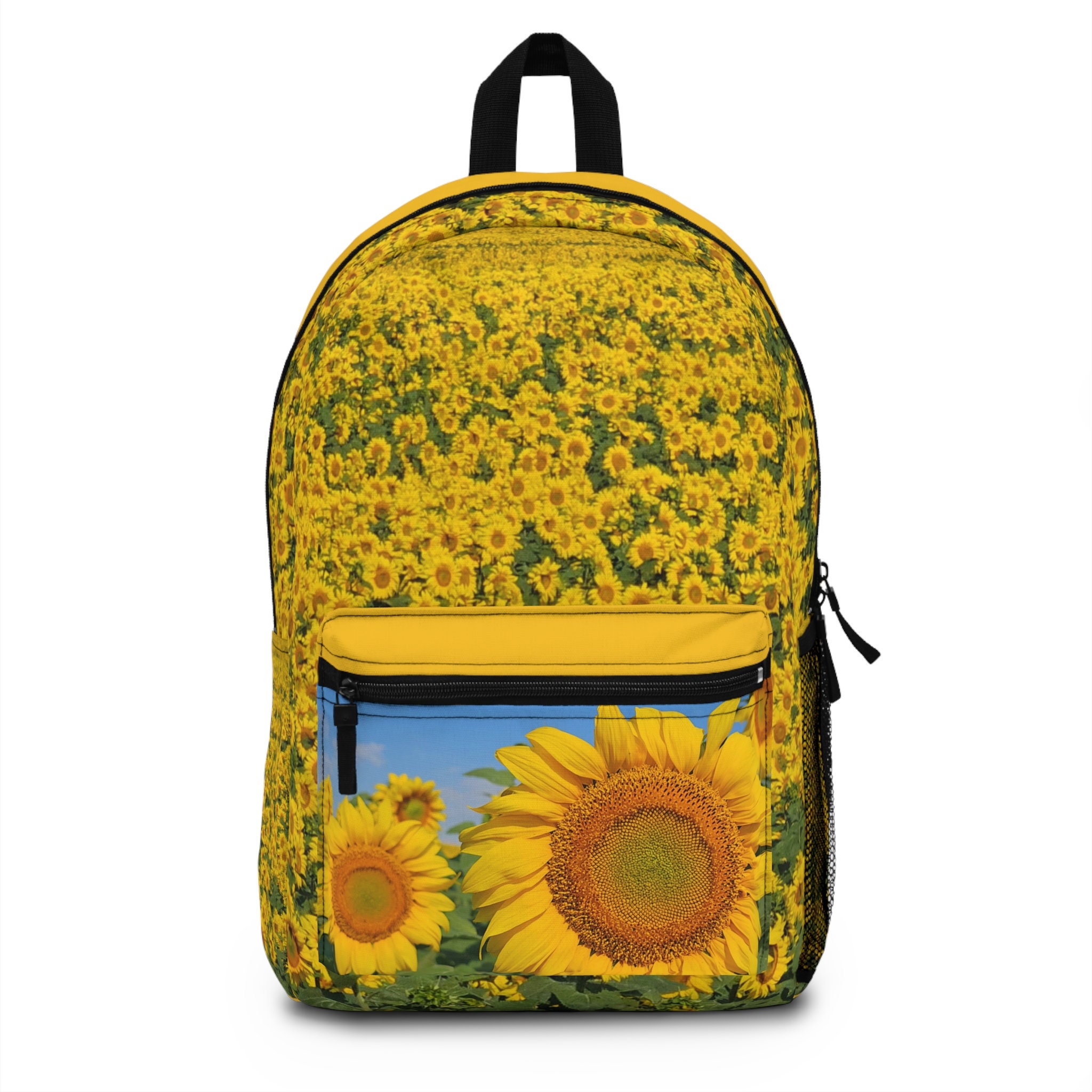 Cute Sunflower Backpack for School or Work - Etsy