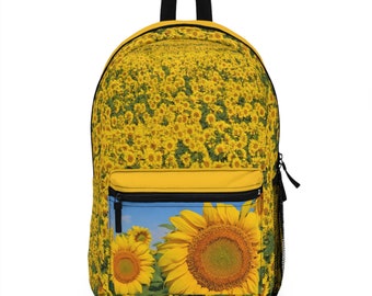 Sunflower Backpack - Etsy