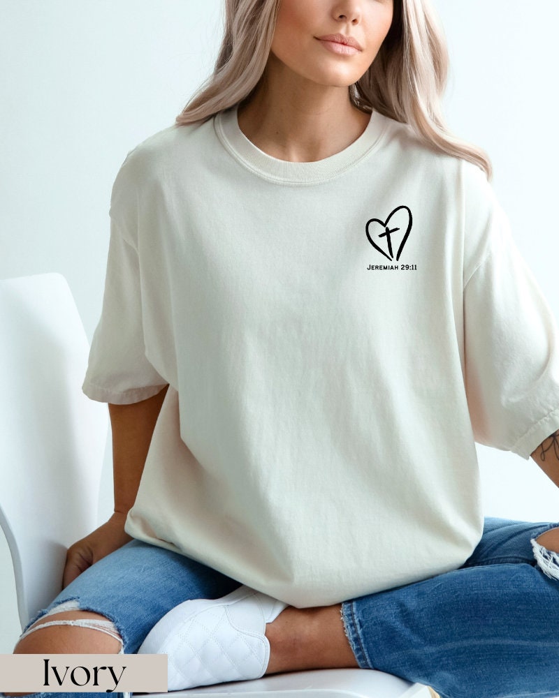 For I Know the Plans I Have for You Shirt, Jeremiah 29:11 Shirt ...