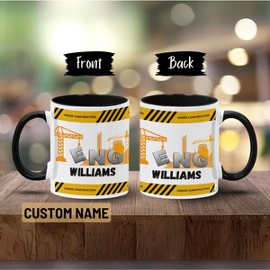 Custom Civil Engineer Mug, Funny Engineer Mug, Civil Engineer Gift ...