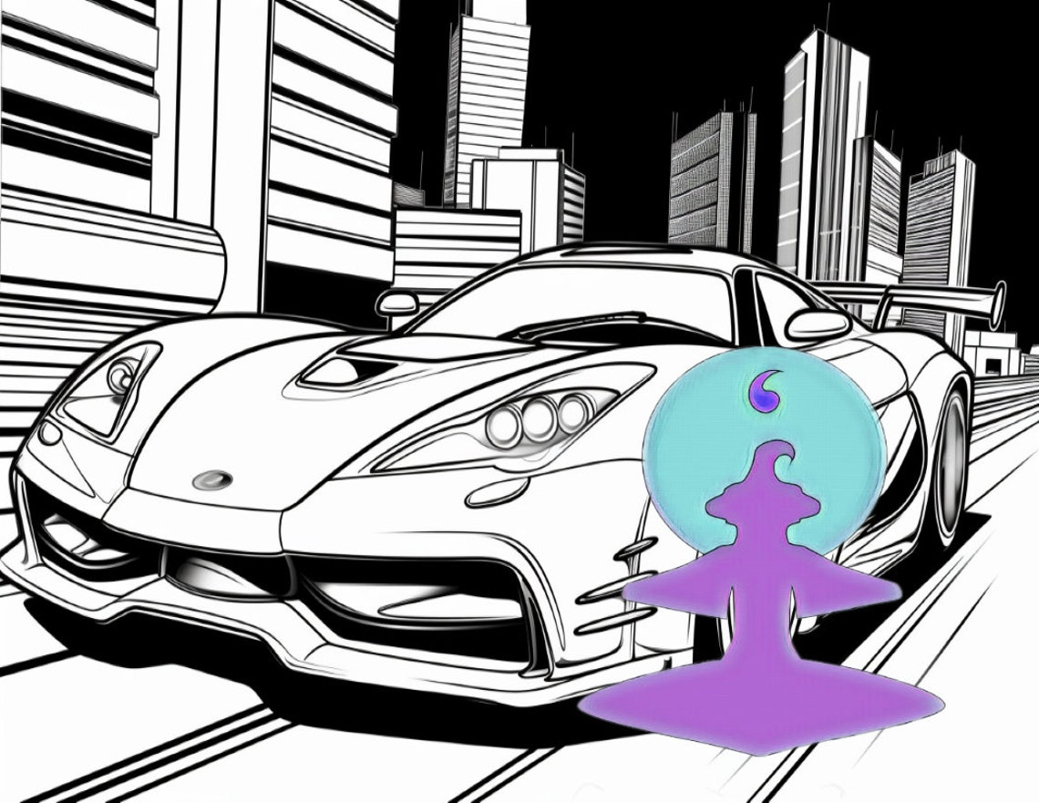 Cool Sports Car Coloring Pages ~ Sports Car Coloring Book ~ Sports Car ...