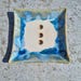 Handmade Pottery Blue Horizon Blue Edge Square Soap Dish Sponge Solid ...