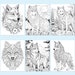 Wolf Coloring Book Adults Kids Activity Pages Animal Coloriage Sheets ...