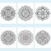 Mandala Coloring Book Adults Kids Instant Download Printable PDF JPEG ...