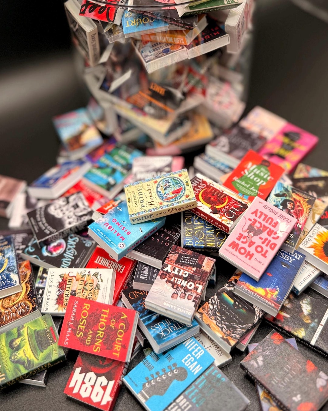 Custom Mini Books, Kindle Reads, TBR Jar, Mini Books, Customizable ...