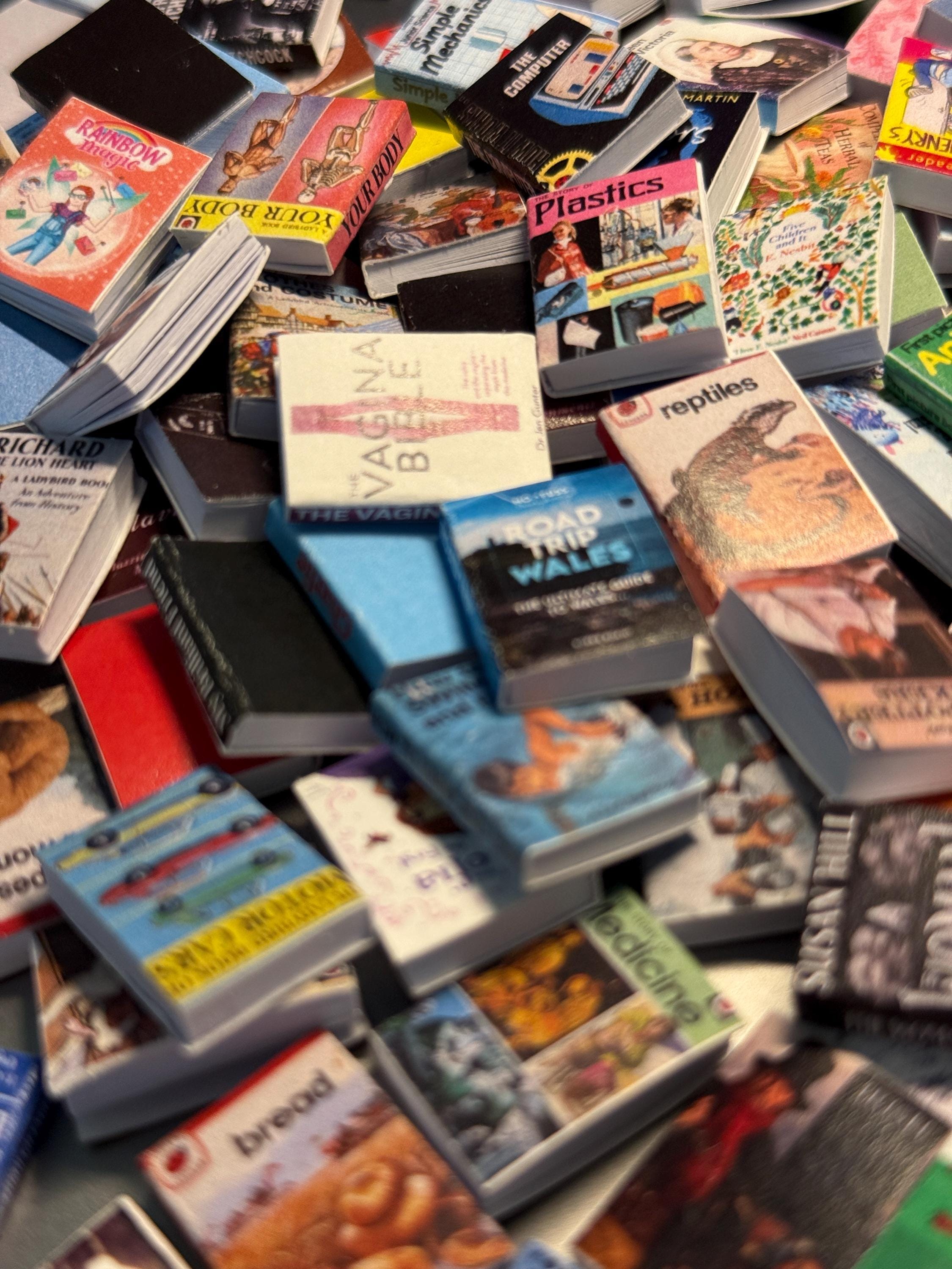 PHYSICAL Custom Mini Book Covers Cut Ready to Assemble, Make Your Own ...