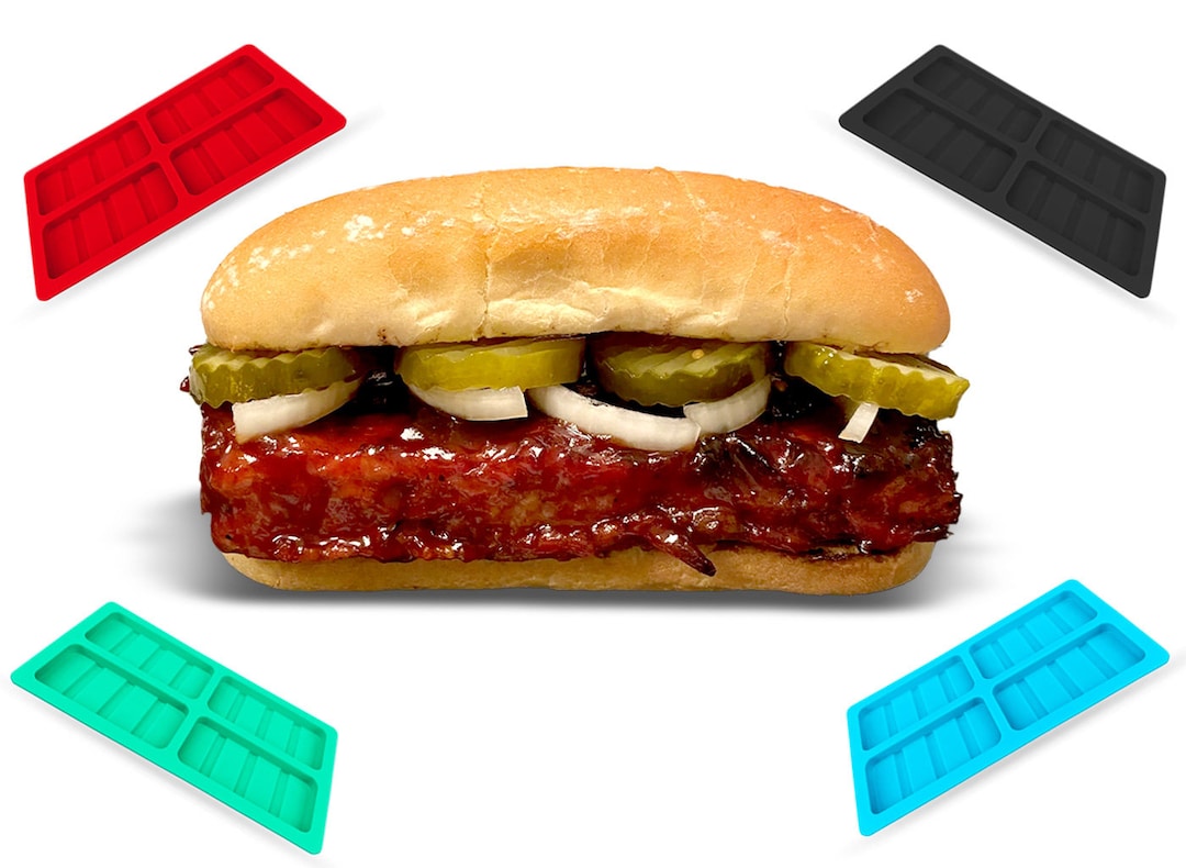 The DIY Mcrib! Make Your Own BBQ Patties With Our Silicone Rib Patty ...
