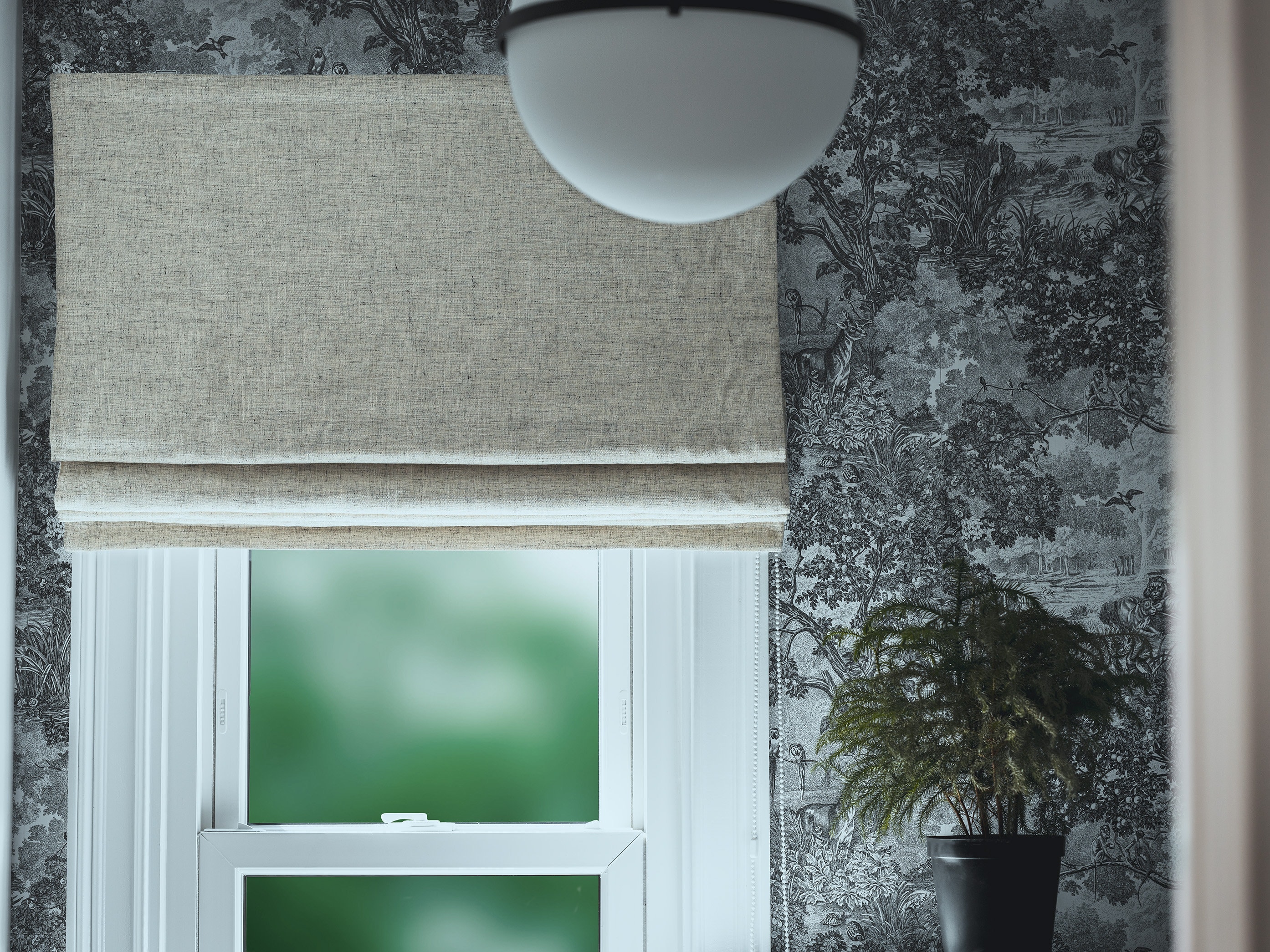 Linen Look Roman Shades, Roman Blinds, 27 Colors, Custom Window Shades ...
