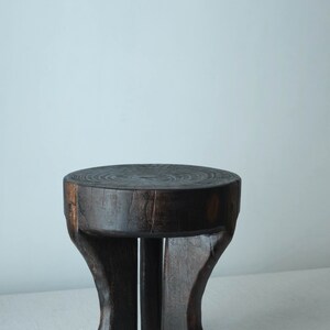 Presley Artisanal Handcrafted Wood Stool Natural Beauty for Home Decor ...
