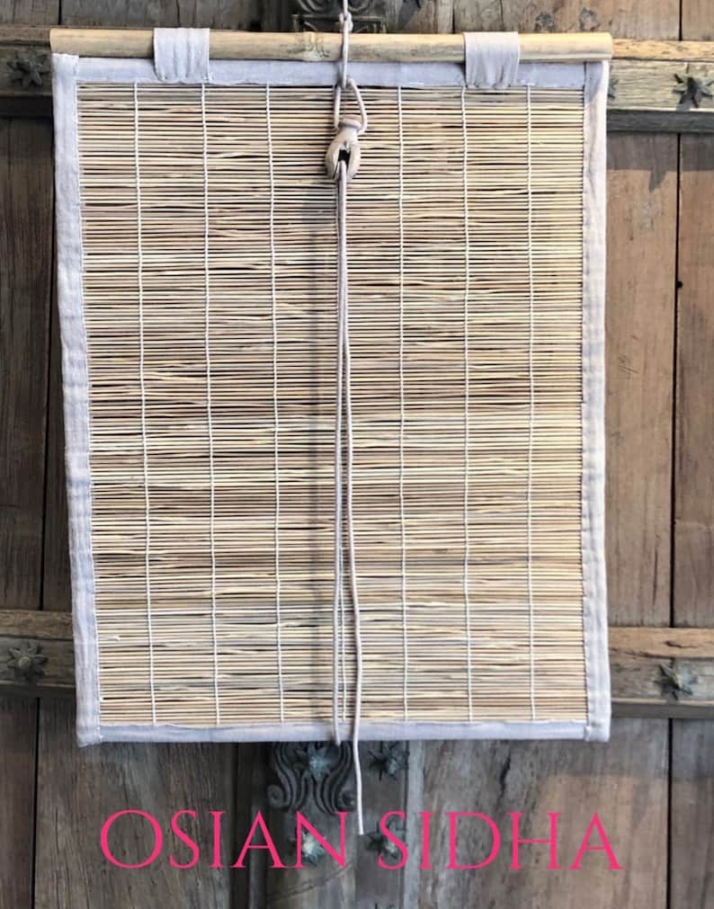 Bamboo Chik Blinds Handmade to Order - Etsy