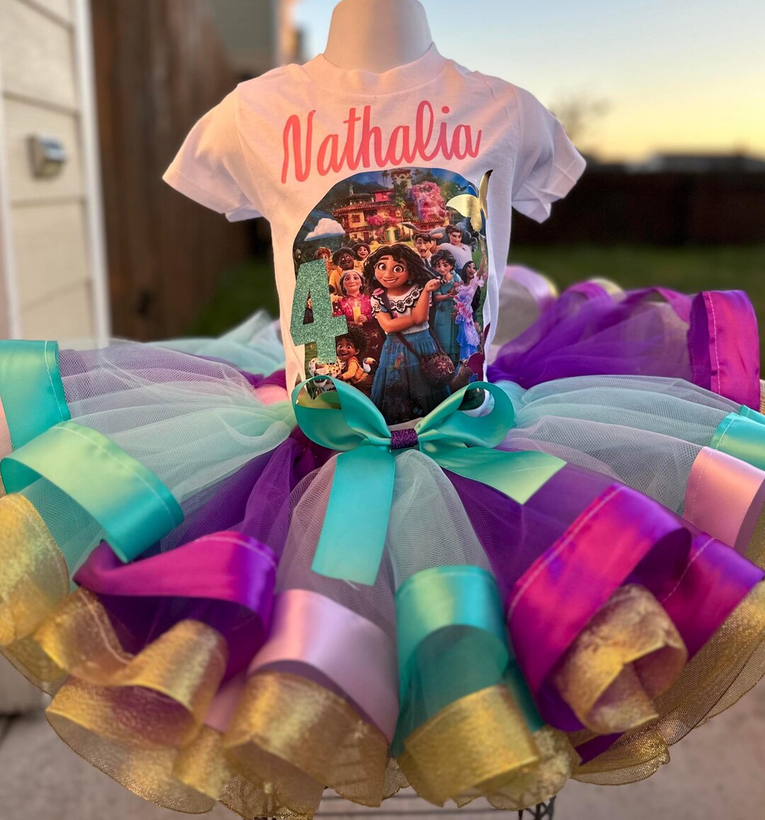 Mirabel Birthday Tutu Set, Custom Mirabel Party Outfit, Mirabel 1st ...