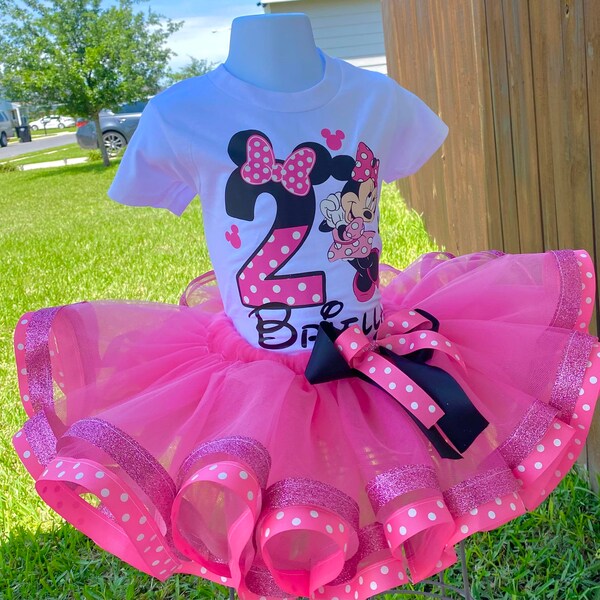 Minnie Mouse Tutu - Etsy
