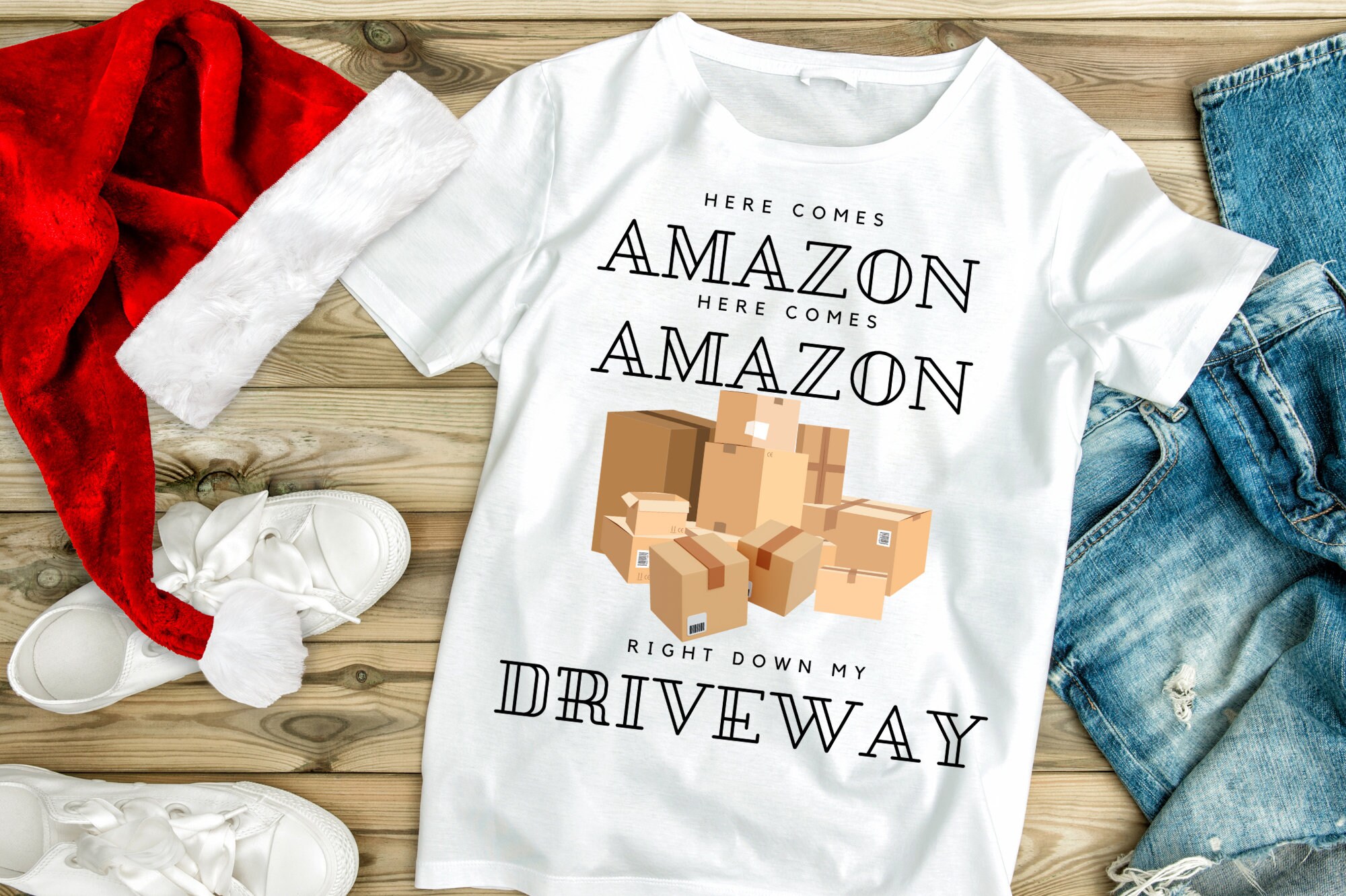 Here Comes Amazon, Right Down My Driveway SVG PNG Digital Download ...