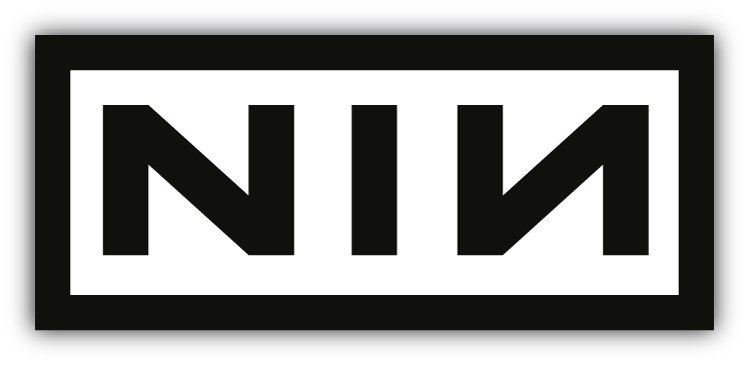 NIN Logo Car Bumper Sticker Decal - Etsy