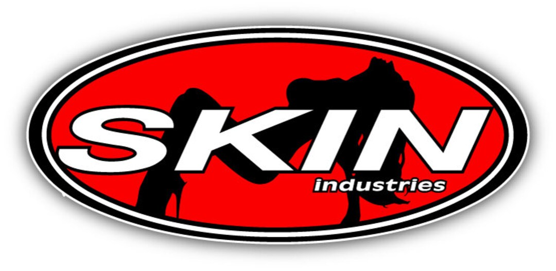 SKIN Industries Car Bumper Sticker Decal - Etsy