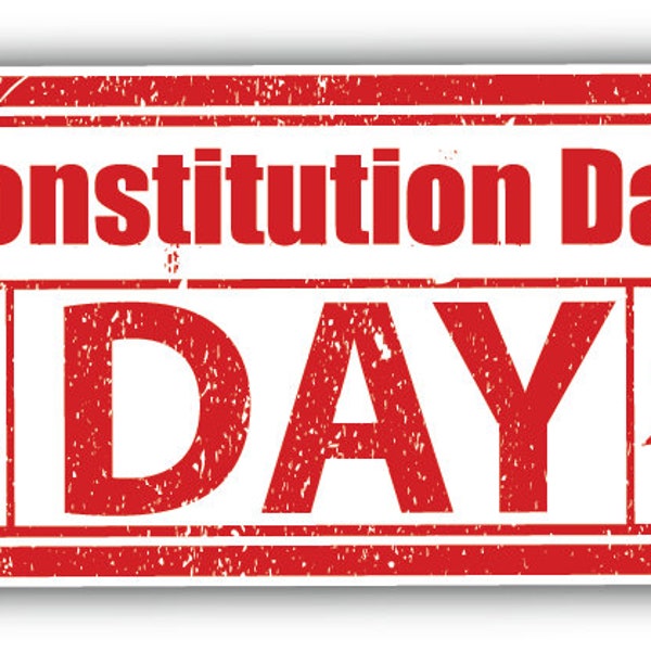 Constitution Car Decal - Etsy