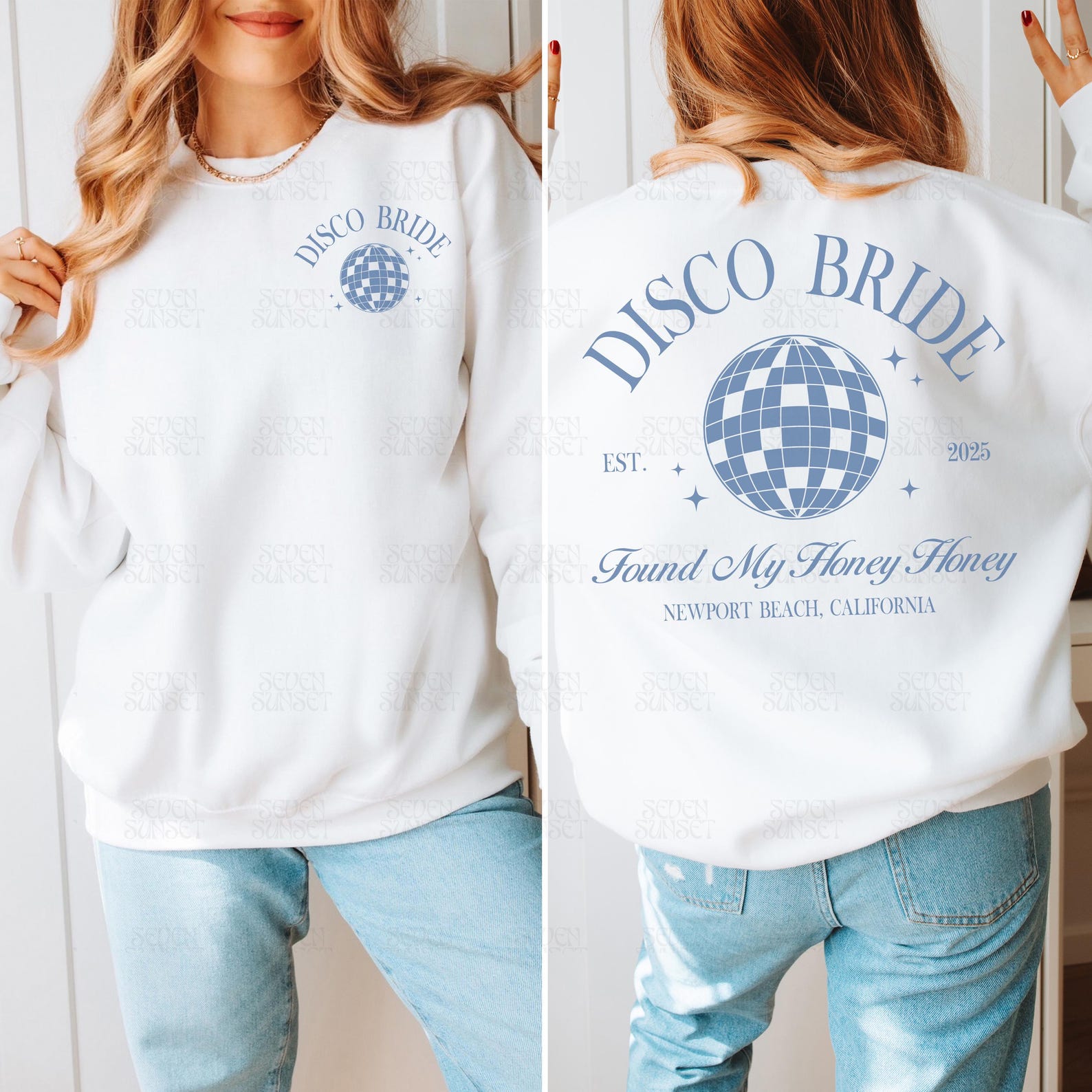 Mamma Mia Bachelorette Sweatshirt Disco Bachelorette Party Sweatshirts ...