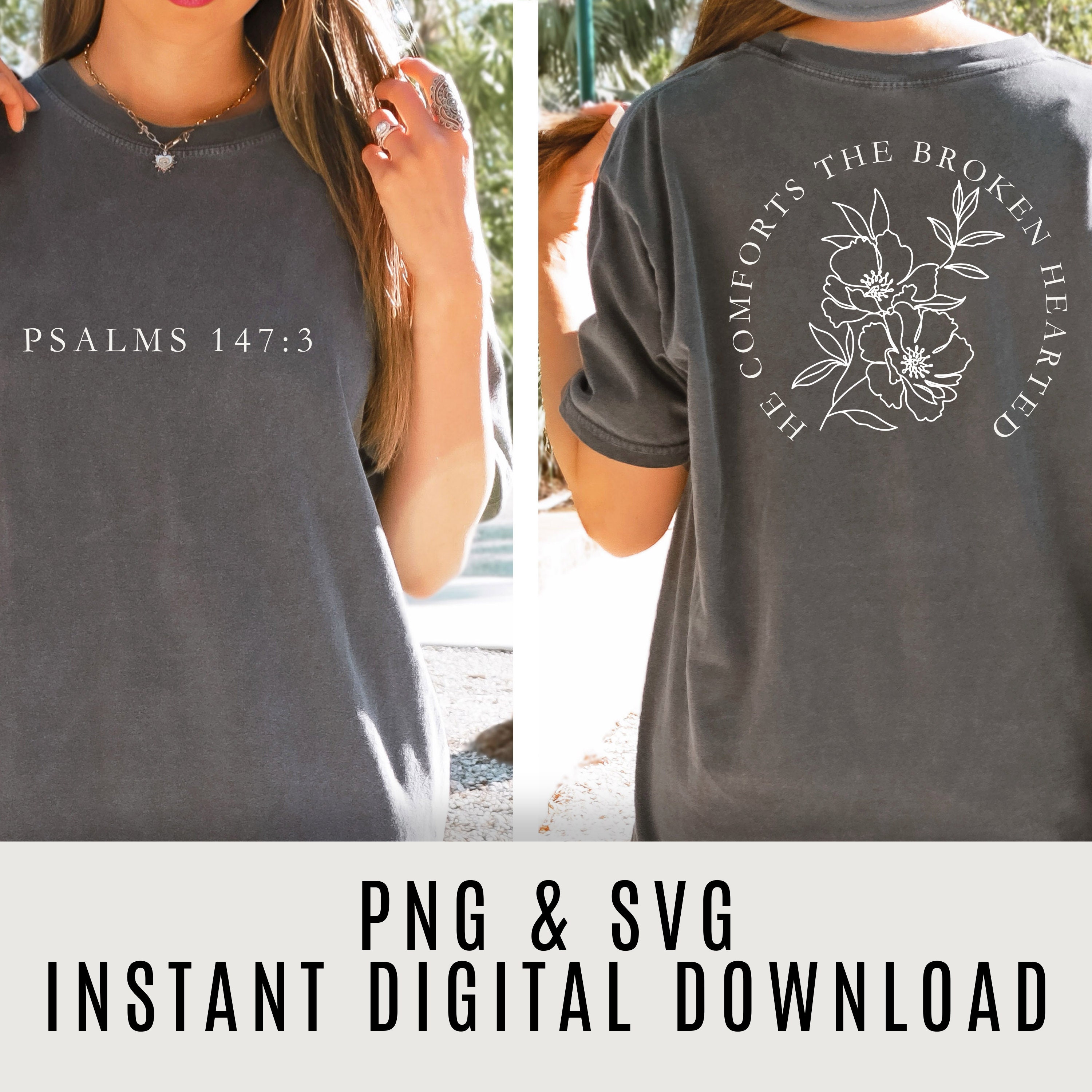 PNG & SVG God Comforts Sublimation Designs Downloads Inspirational Gift ...