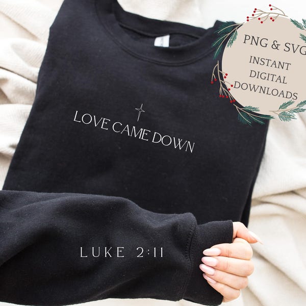 Love Came Down Png - Etsy