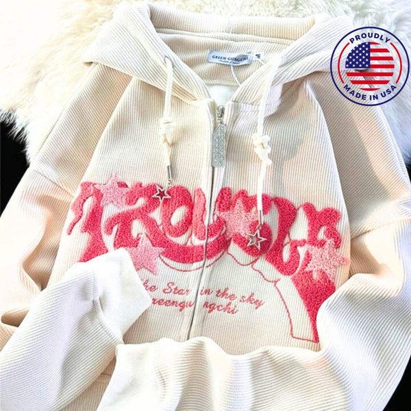 Y2k Star Hoodie - Shop Online - Etsy