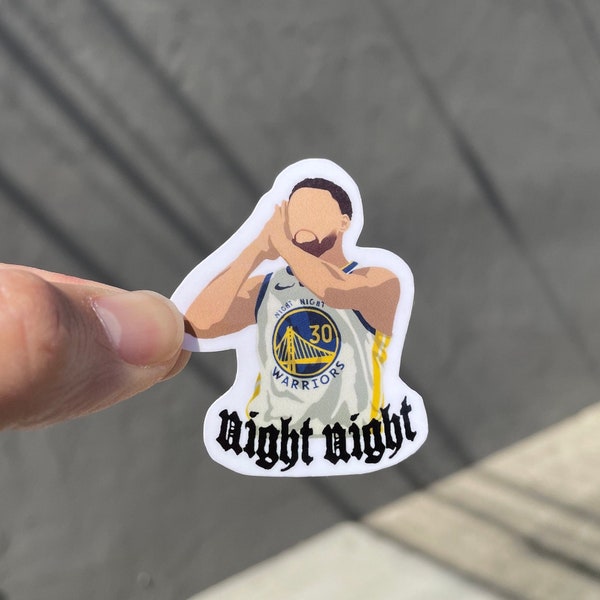 Steph Curry Night Night Svg - Etsy