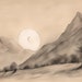 Rising Sun Digital Art Print High Resolution Sunrise Wall Decor - Etsy