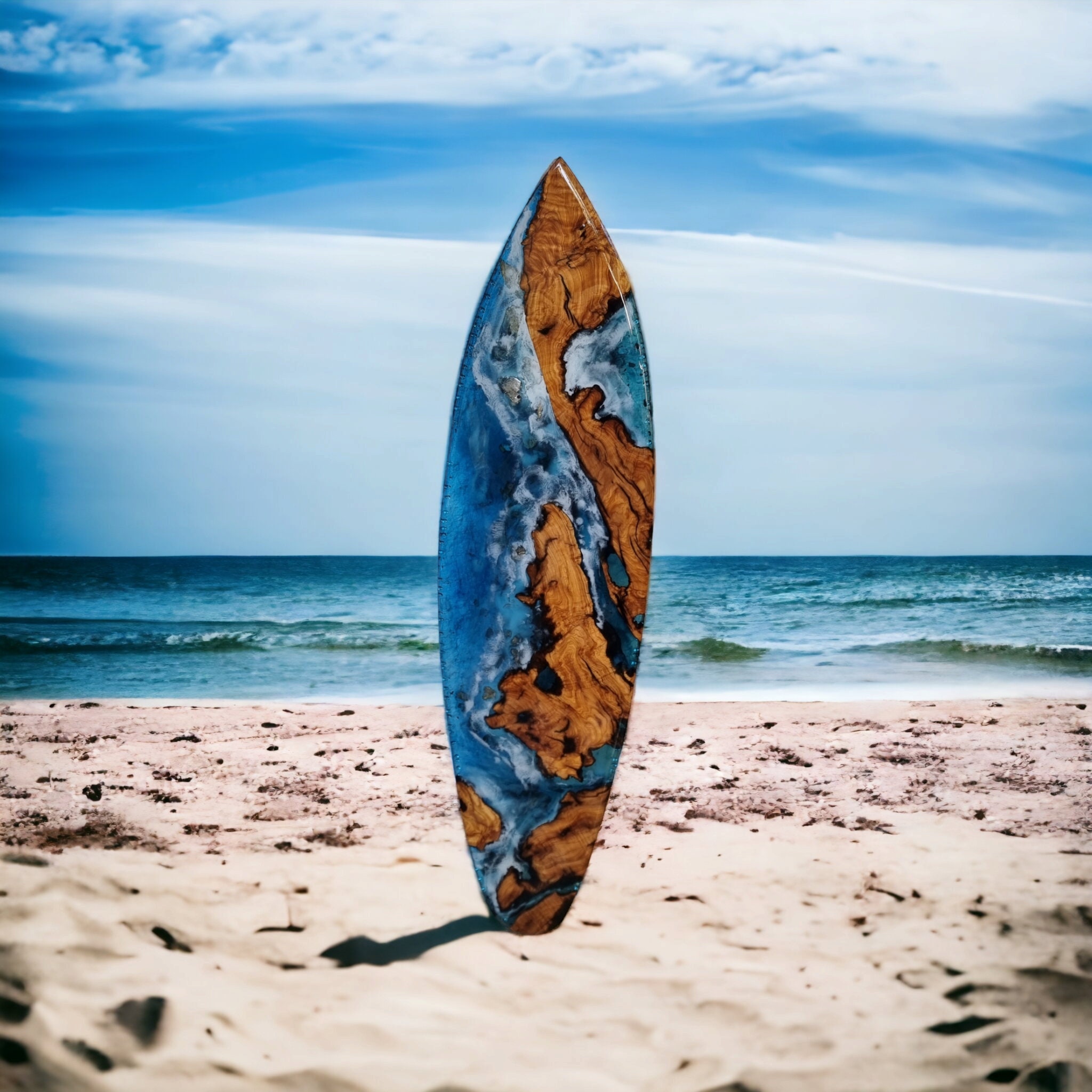 Surfboards In The Sand