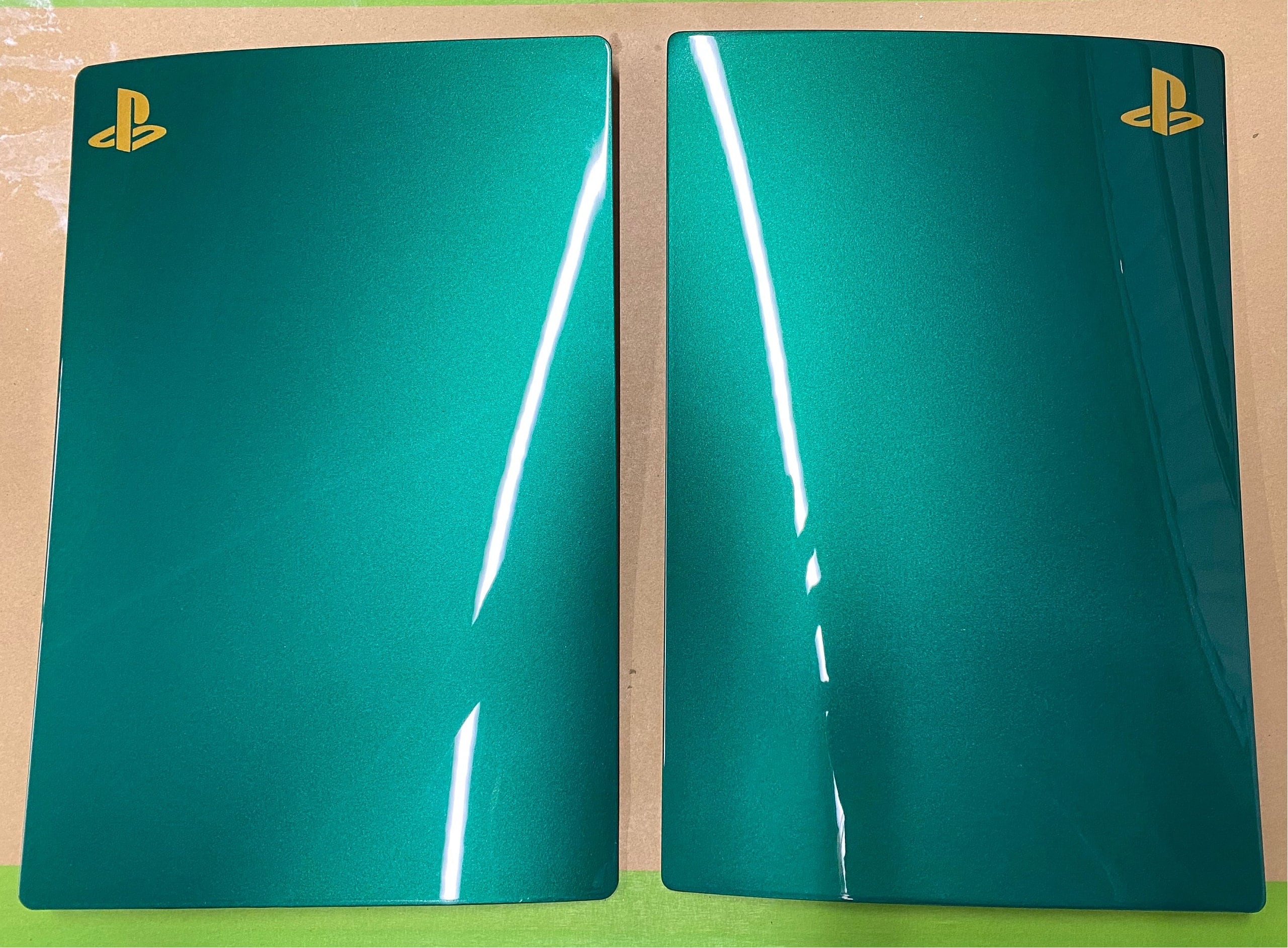 Ps5 Faceplates. digital Edition Custom Painted in BMW Isle of Man Green ...