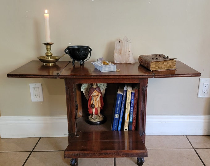 Antique Wood Meditation Ritual Altar Sitting Altar - Etsy