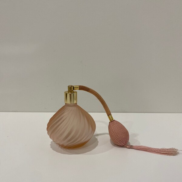 Vintage Pink Perfume Bottles - Etsy