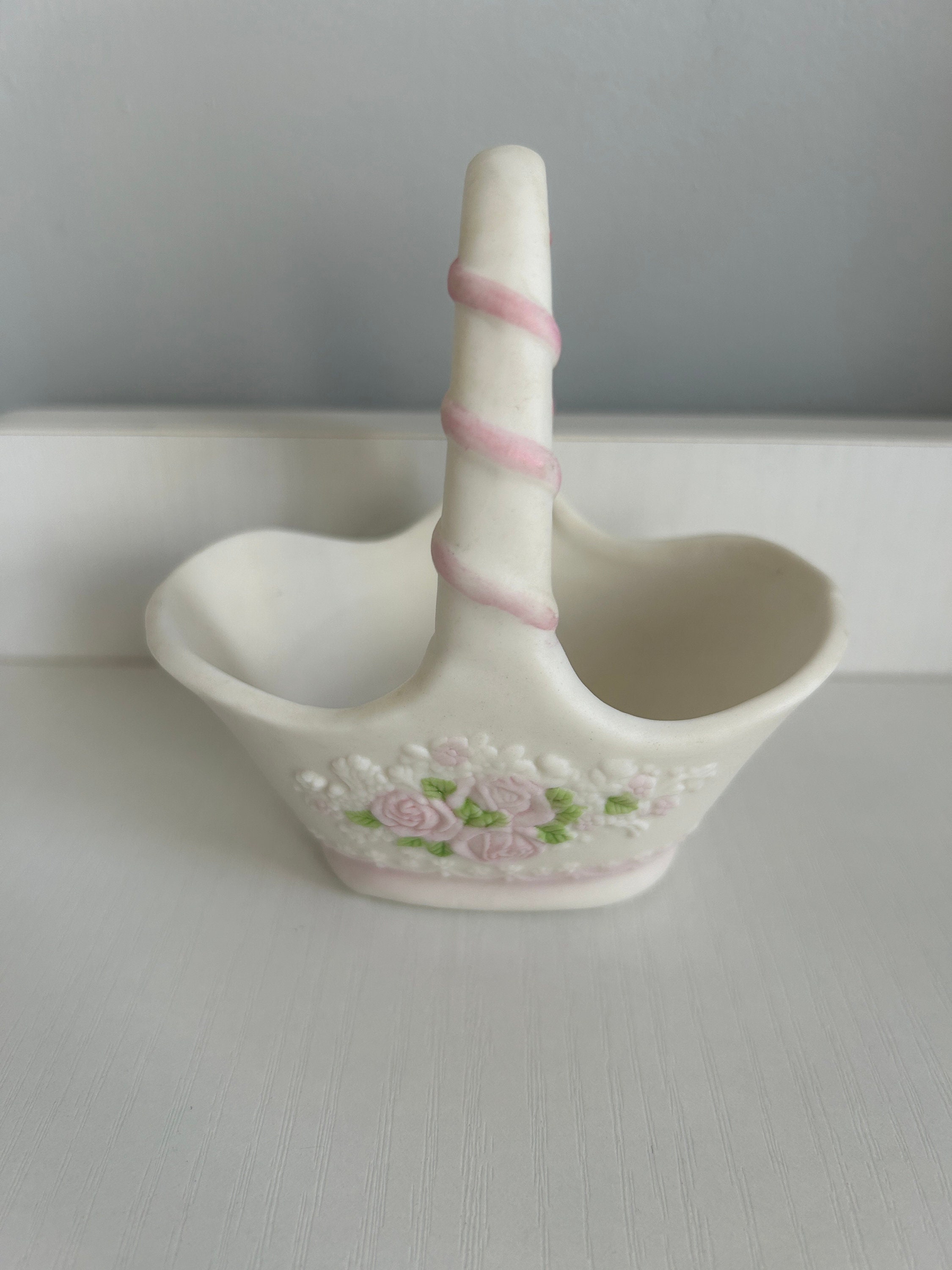 Mini Shelf Decor Vintage Mini Vase Mini Basket Bell Trinket Display ...