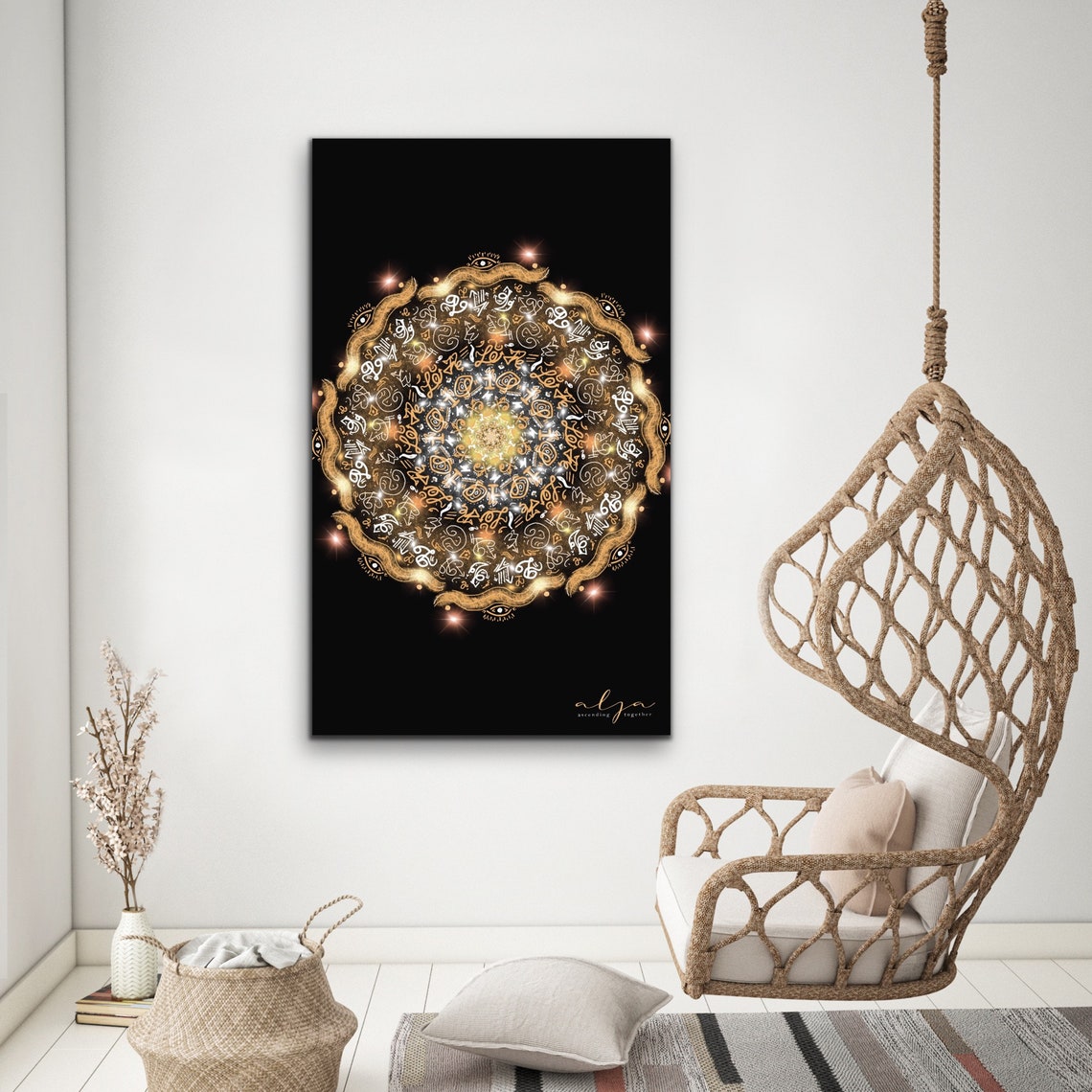 Personalized Light Language Digital Art Print - Etsy