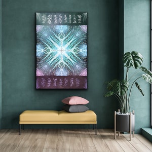 Personalized Light Language Digital Art Print - Etsy